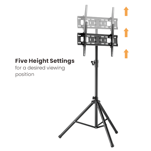 PORTABLE TV TRIPOD STAND - Flex Mount